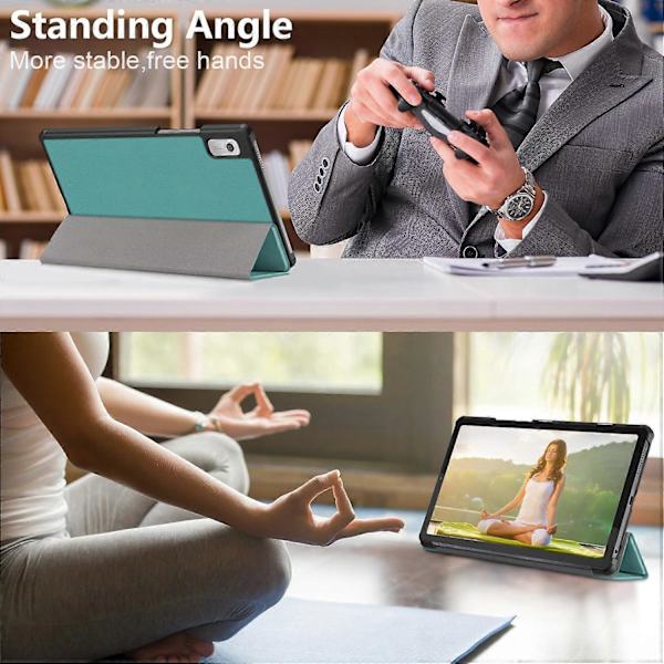 C3o Tri-fold Ställ Tablet Fodral Kompatibelt med Lenovo Tab M9 TB-310FU ...