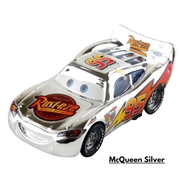Ny Dis-ney Pixar Cars Lynet McQueen 1:55 Støpt Modellbil Leketøy ...