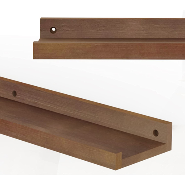 Wisfor Flytande vägghyllor, set med 2, väggmonterade ...