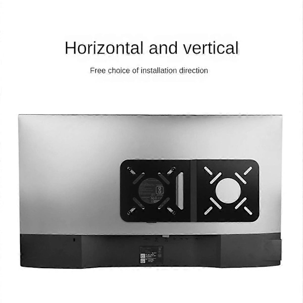 VESA-fäste för Mini PC Mini- Hängande Fäste VESA-hållare PC-skärm Två ...