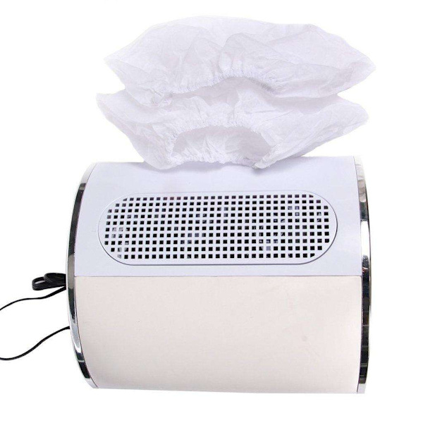 Dammsamlare för Manikyr - Vit white | Fyndiq