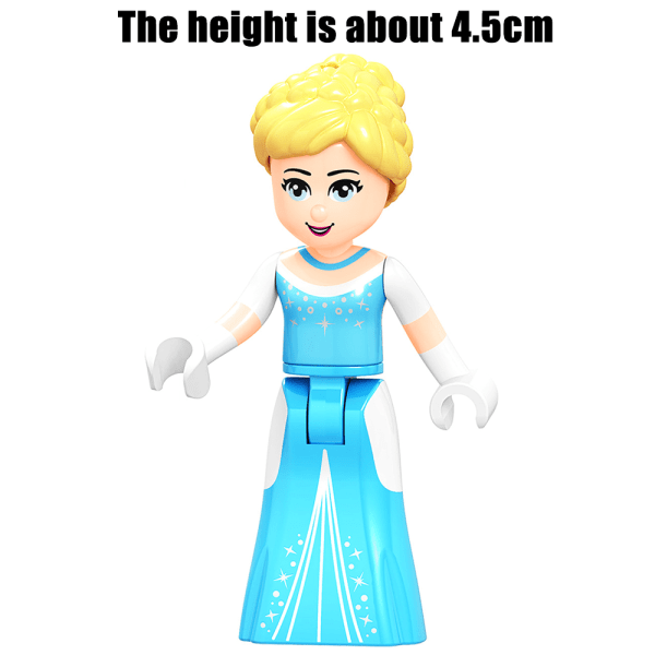 Disney Princess Minifigures Anna Elsa Maleficent Byggklossar A | Fyndiq