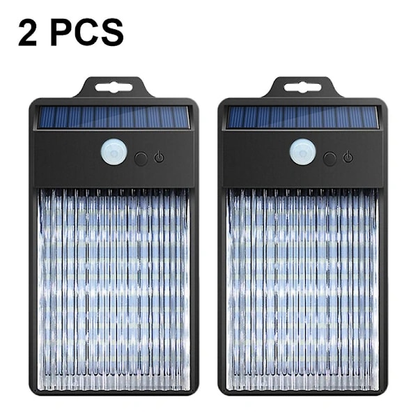 2 st LED Solcellslampor Utomhus, Exteriör Solcellslampor ...