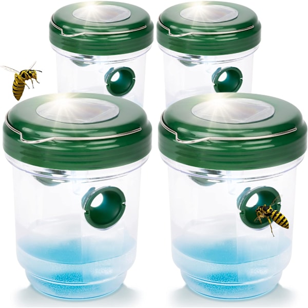 Flue-, veps- og myggfelle; Anti-insektfanger, geithams; Solcelledrevet ...