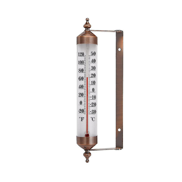 10 tommers ny premium stål innendørs/utendørs termometer trådløs ...