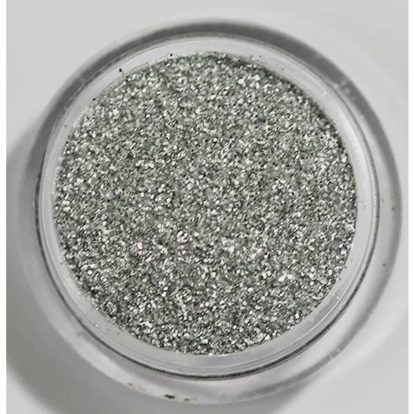 Kynsien glitter - Hienorakeinen - Hopea metalli - 8ml - Glitteri Silver ...