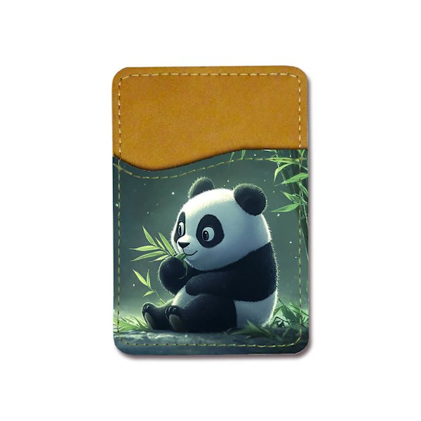Söt Tecknad Panda För Barn Universell Självhäftande Mobil korthållare ...