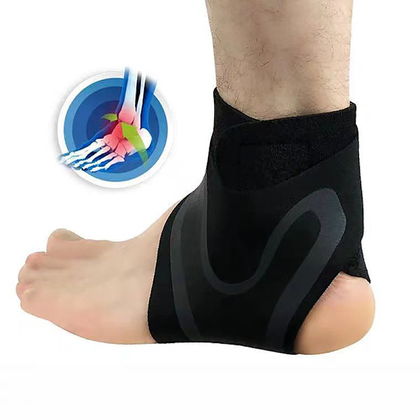 1 PC Sport Ankel Stabilizer Brace Kompression Ankel Support Ten left XL ...
