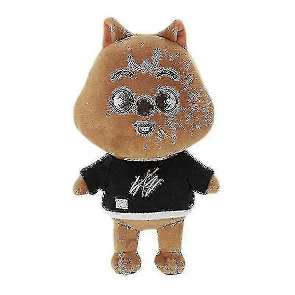 Sarjakuva Stray Kids Skzoo Pehmolelut 21cm Pehmoeläin Bbokari Wolf Chan ...