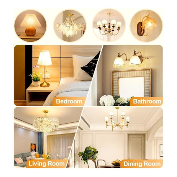 G9 LED-lampor 5W – Varmvit – 10-pack_tfrf 92 | Fyndiq