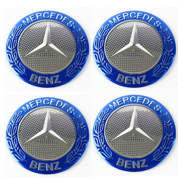 Mercedes 56,5mm hjulnav emblem till fälgar och centrumkåpor 4-pack | Fyndiq