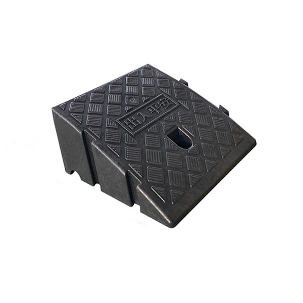 Lett fortau-rampe, plastbilrampe for fortau, oppkjørsel, terskelrampe ...