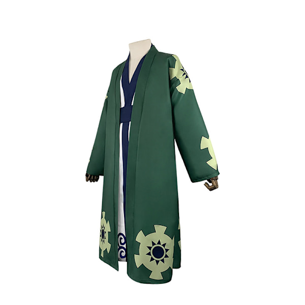 Roronoa Zoro Cosplay Kostym Kimono Robe Kappa Bälte Full Suit Fo | Fyndiq