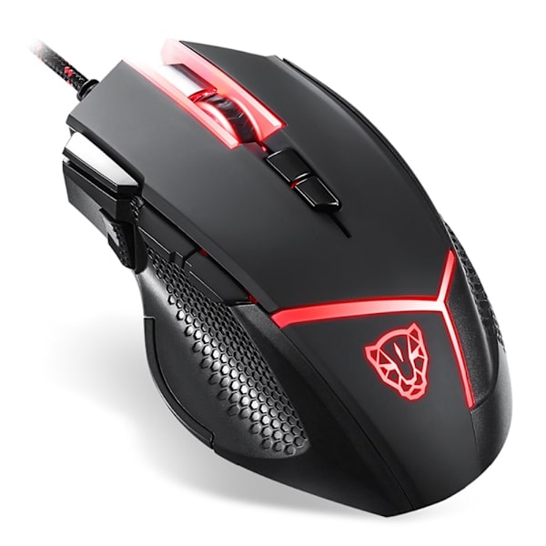 Gaming Wired Mouse 7 Button 4000DPI 8 grade LED Optisk USB | Fyndiq