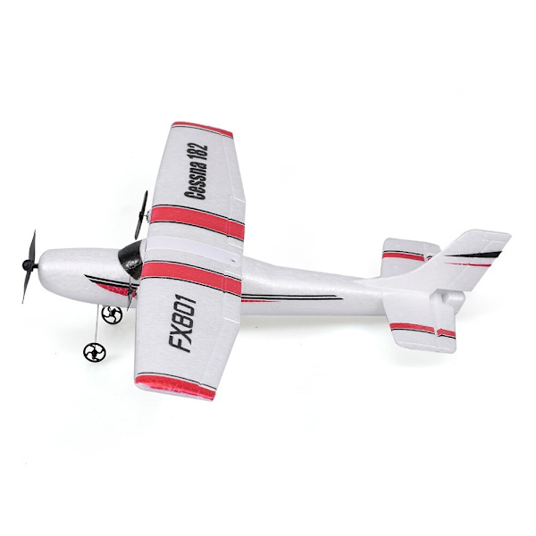 FX801 Flygplan Cessna 182 DIY RC Plane 2,4GHz 2CH EPP Craft | Fyndiq