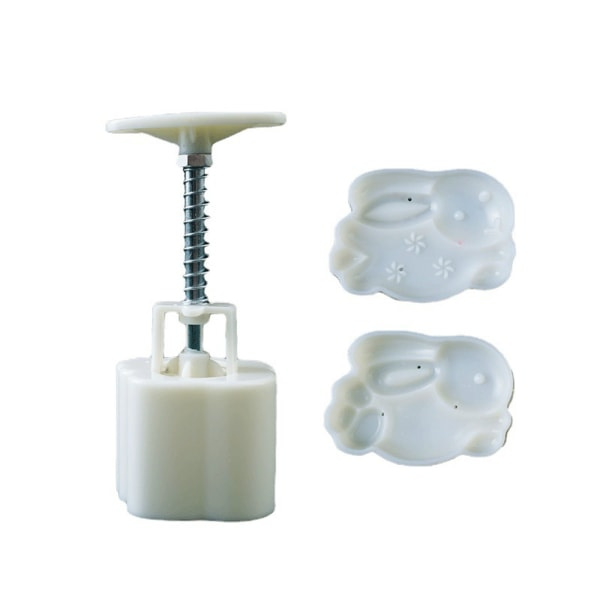 Plast Mooncake Stämpel Söt Kaninform Mooncake Form Festival DIY ...