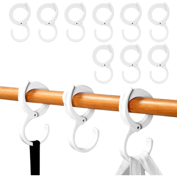 Anti-Drop S-Krokar - S-Formade Låskrokar - Justerbar Längd - Starka ...