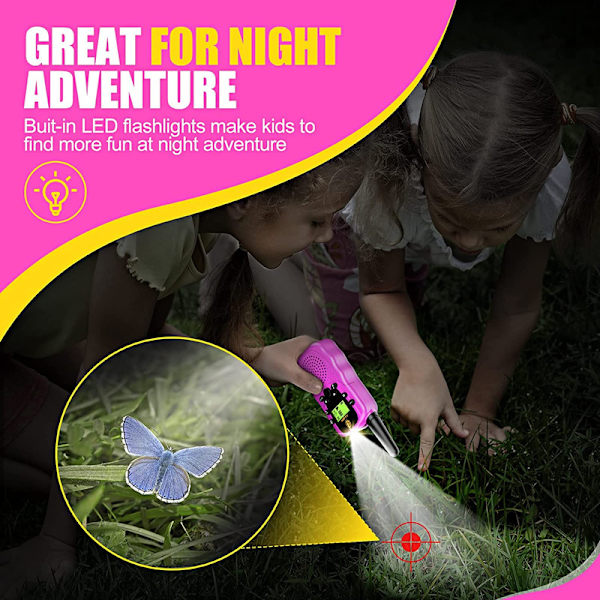 Presenter för flickor 3-10 år, walkie-talkie barn från 3-10 år ...