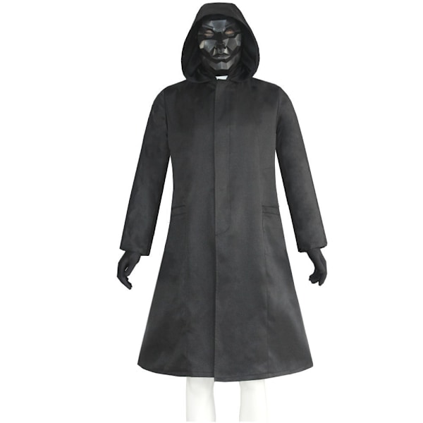 Squid Game Manager Jacka med Mask och Handskar - Kompatibel med Gos[YDE ...