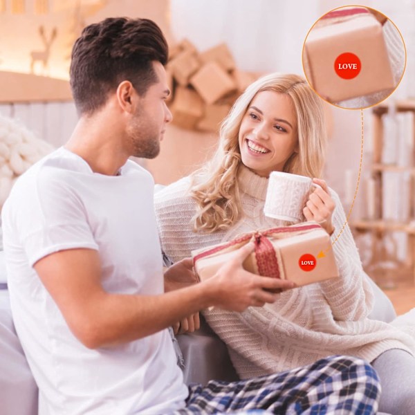 3000 kpl itseliimautuvia pyöreitä tarroja Pyöreä etiketti Väritarra Itseliimautuvat pyöreät ...