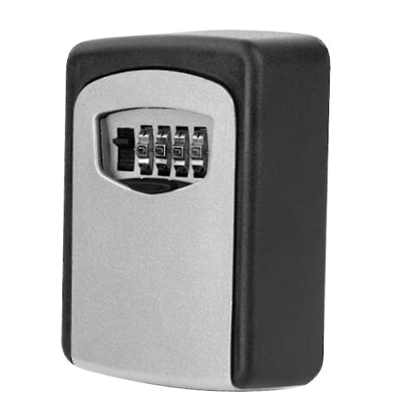 Nyckelskåp med 4-siffrigt Lås - Stor Vattentät Nyckelbox i Rostfritt ...