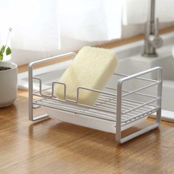 Kreativ Svamphållare med Avrinningsbricka, Ihålig Halkfri Design för ...