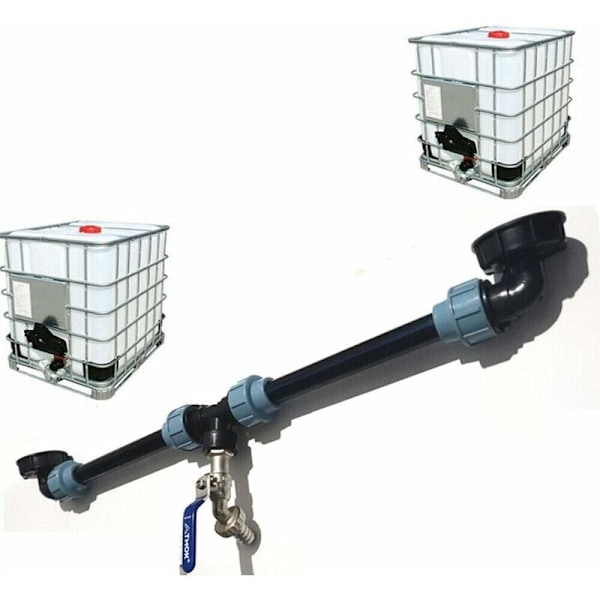IBC Tank Connection Kit, Tandem Fitting for 2 Tank Connections, T | Fyndiq