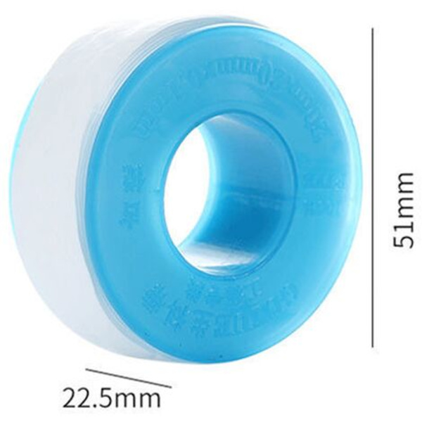 Tejper Vattenrörmokare Tätning Tätningstejp 16mm X 5m Markering