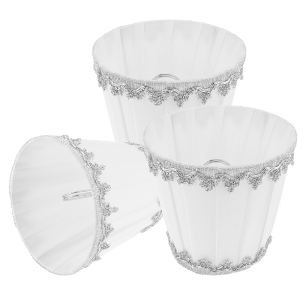 Modern 3-pack E14 Clip On Lampskärm Ljus Ljuskrona Hotell KTV Dekor ...