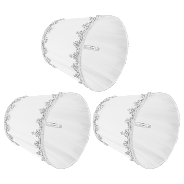 Modern 3-pack E14 Clip On Lampskärm Ljus Ljuskrona Hotell KTV Dekor ...