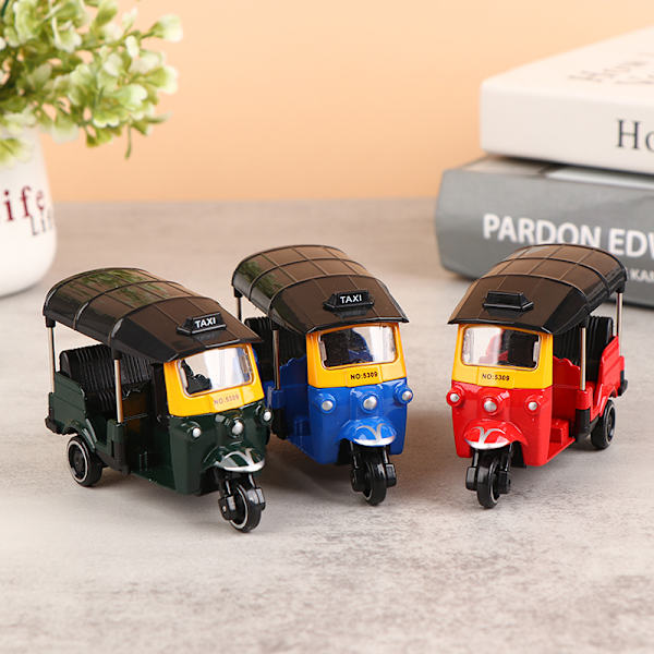 Alloy Trehjuling Retro Simuleringsmodell Trehjulig motorcykel Army ...