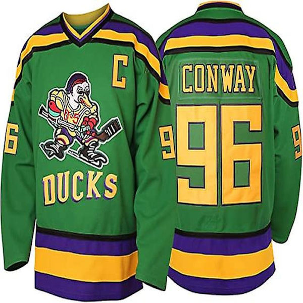 SQCLV Herr Mighty Ducks 96 Charlie Conway 99 Adam Banks 33 Greg ...