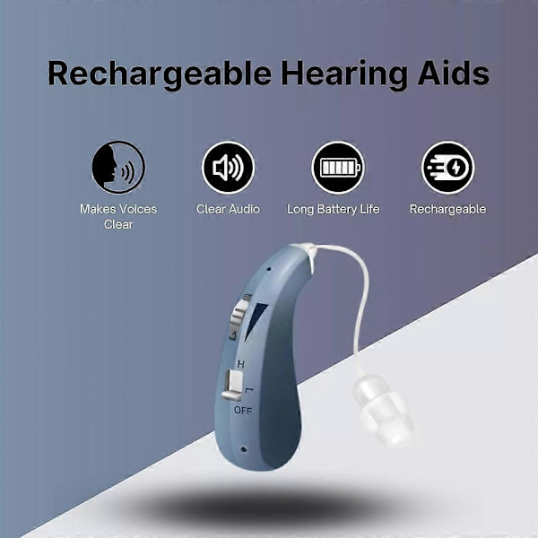 Heasouls Hörapparater, 2025 Nya Uppladdningsbara Hörselförstärkare för ...