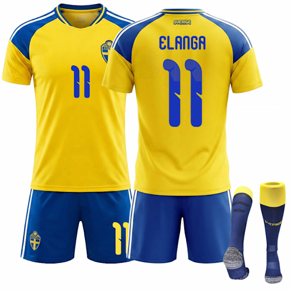 2026 FIFA World Cup Sweden Home Jersey Kids Adult Football Training ...