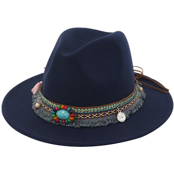 Stråhatt Dam Solhatt Strandmössa Solskyddshatt Bred brätte Top Hat Ja ...