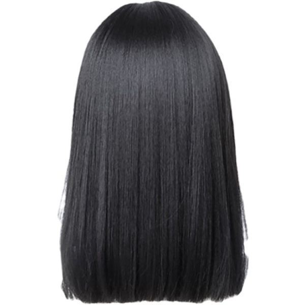 Lisa serier med lugg, svart, medium och långt rakt hår | Fyndiq