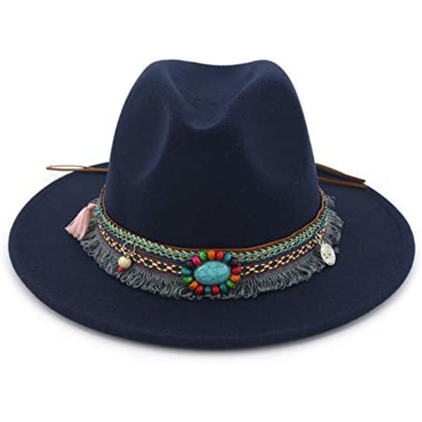 Stråhatt Dam Solhatt Strandmössa Solskyddshatt Bred brätte Top Hat Ja ...