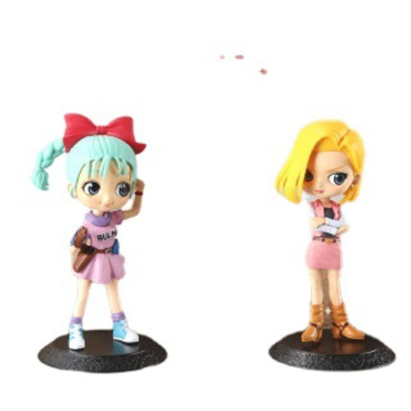 3 handgjorda modeller, tecknade tecknade leksaker, prydnader, tecknad ...