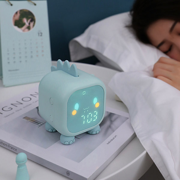 Ny rolig Dragon Alarm Clock USB Voice Time Reporting Cartoo | Fyndiq