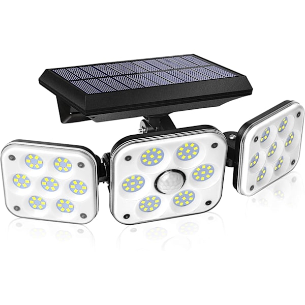 Udendørs solcellelampe, udendørs solcellelampe med bevægelsessensor ...