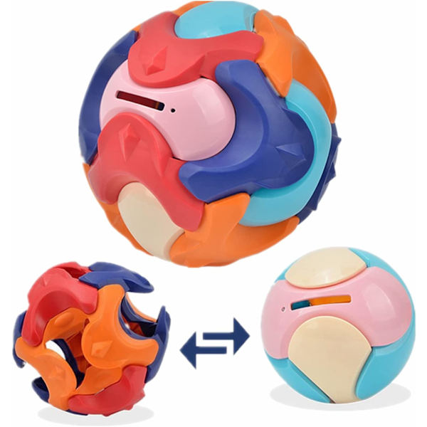 DIY spargris för barn, 3D byggbollform, plastspargris | Fyndiq