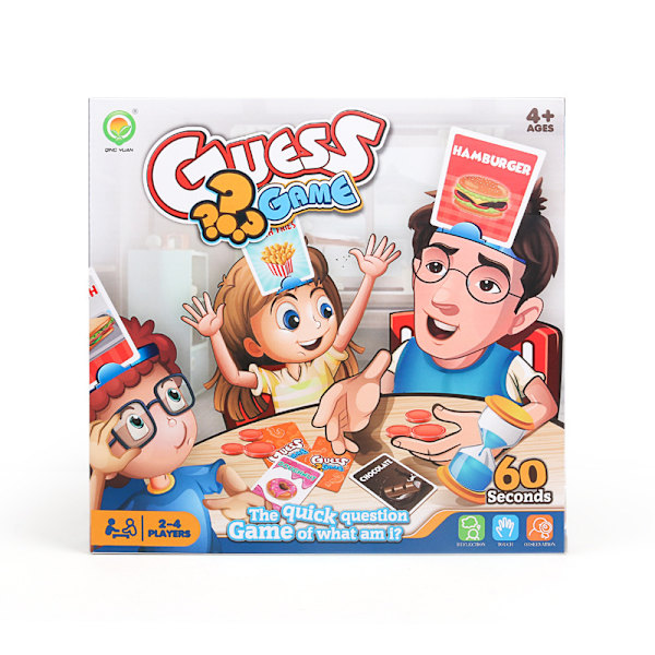 Gissa kortspel Gissa vem jag är Vad är jag förälder-barn intera | Fyndiq