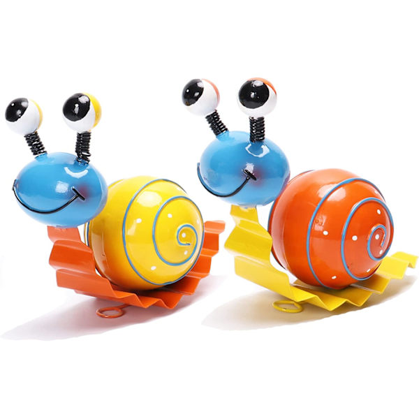 Metallträdgårdsdekoration Söta Snigelgårdskonst Utomhus Gräsmatta Uteplats Eller | Fyndiq