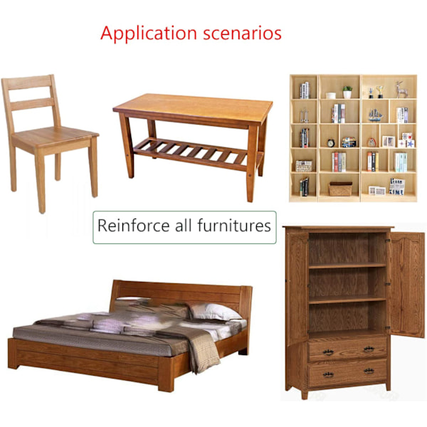 Stålbeslag, Heavy Duty Hjørnebeslag, L-Beslag, Hjørnebeslag | Fyndiq