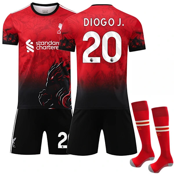2025-2026 Liverpool FC Home Kit Special Edition Kids Football Jersey No ...