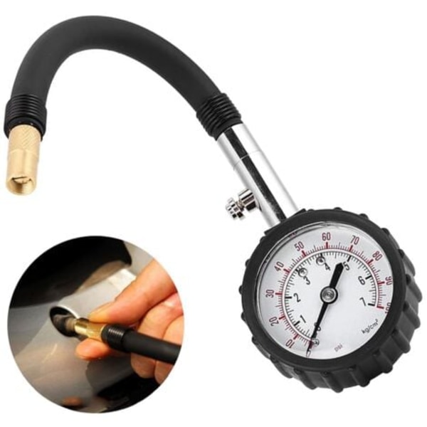 TS-Dekkrykkmåler Manometer Dekktrykk Bil Overvåking Trykkmåler ...