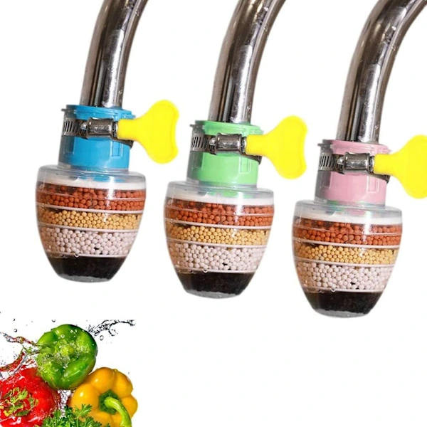 Aktivt kol vattenfilter kran, 3 st rena filterpatroner för kranar ...