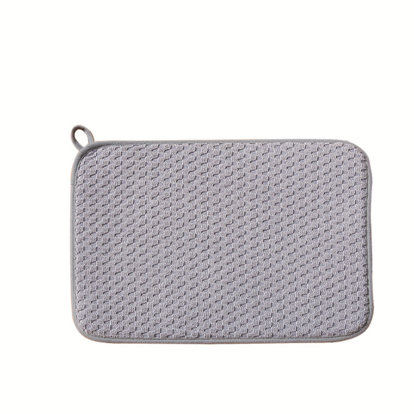 Dish Drying Mat Compatible with Kitchen Counter, 2 Pack, Absorbent Dish ...