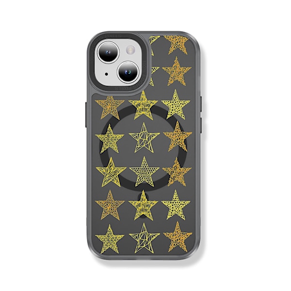 Creative Painted Pattern Matt Hudvänlig Magsafe Magnetic Phone Case ...