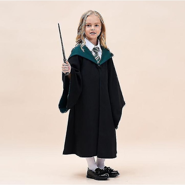 Barn Pojke Tjej Trollkarl Harry Potter Fancy Dress Kappa Kostym Cosplay ...